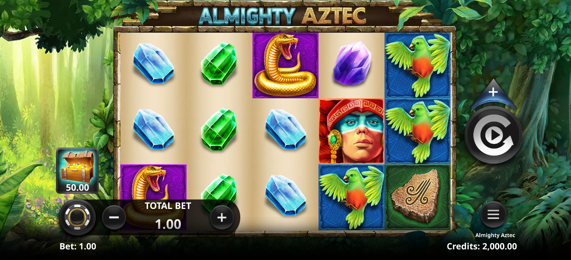 Almighty Aztec - Slot Vockice Almighty Aztec