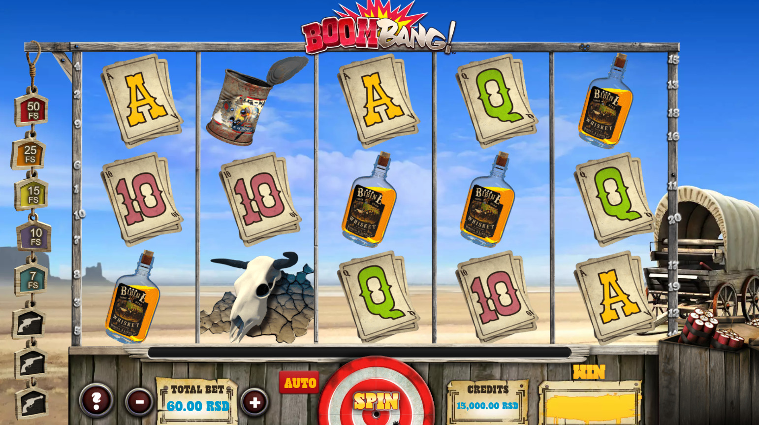 Boom Bang - Slot Vockice Boom Bang