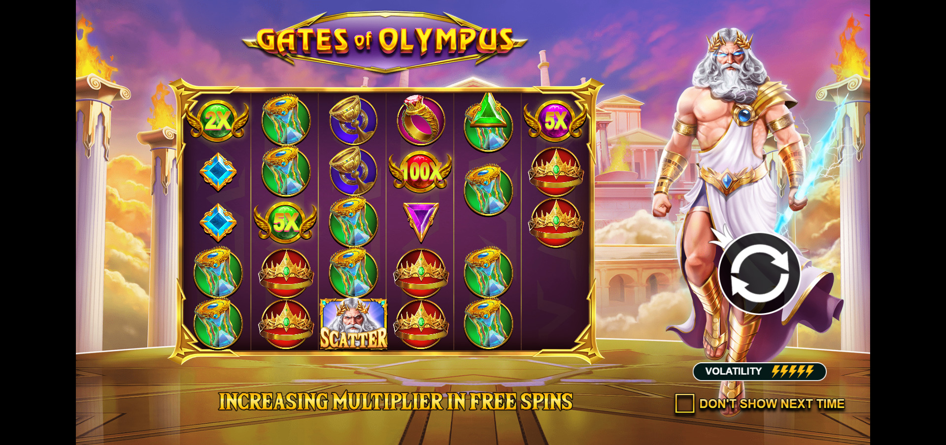 Gates of Olympus - Slot Vockice Gates of Olympus