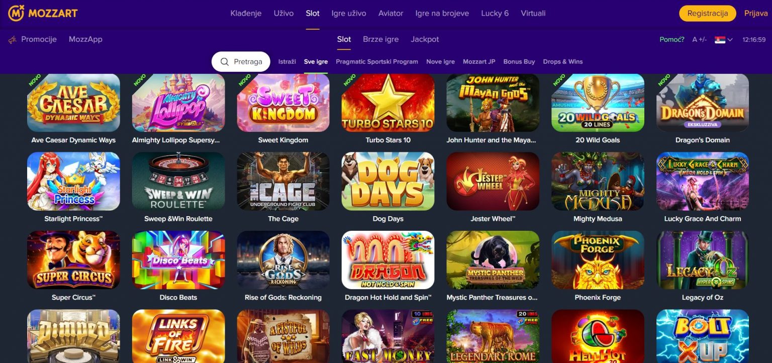 Mozzart kazino bonus i recenzija - Slot Vockice