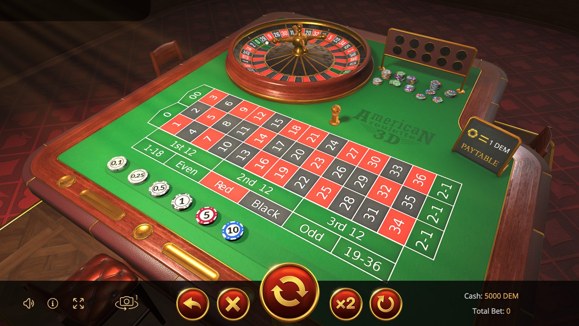 American Roulette 3D (Evoplay) - Slot Vockice American Roulette 3D ...