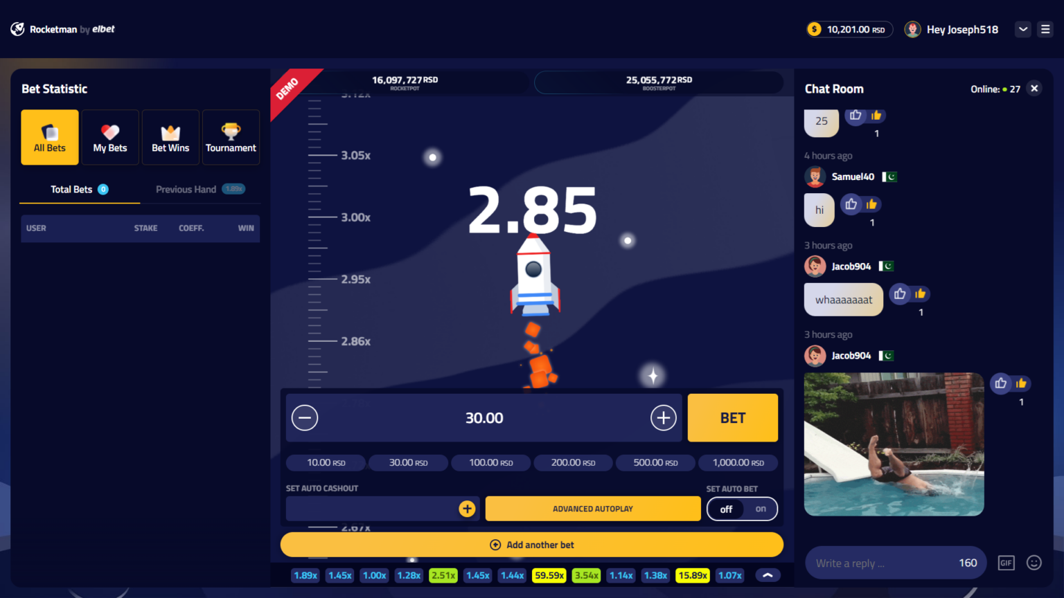 Rocketman - Slot Vockice Rocketman