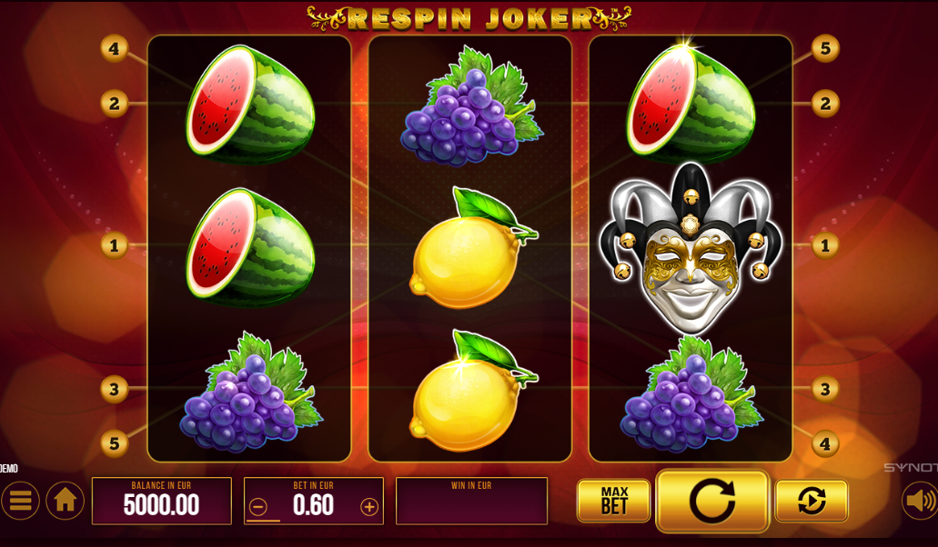 Respin Joker - Slot Vockice Respin Joker