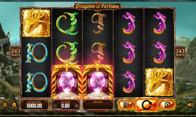 Dragons of Fortune - Slot Vockice Dragons of Fortune