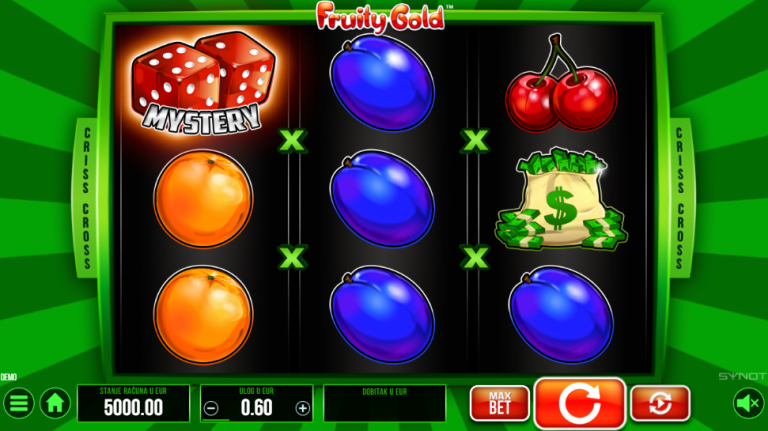 Fruity Gold - Slot Vockice Fruity Gold