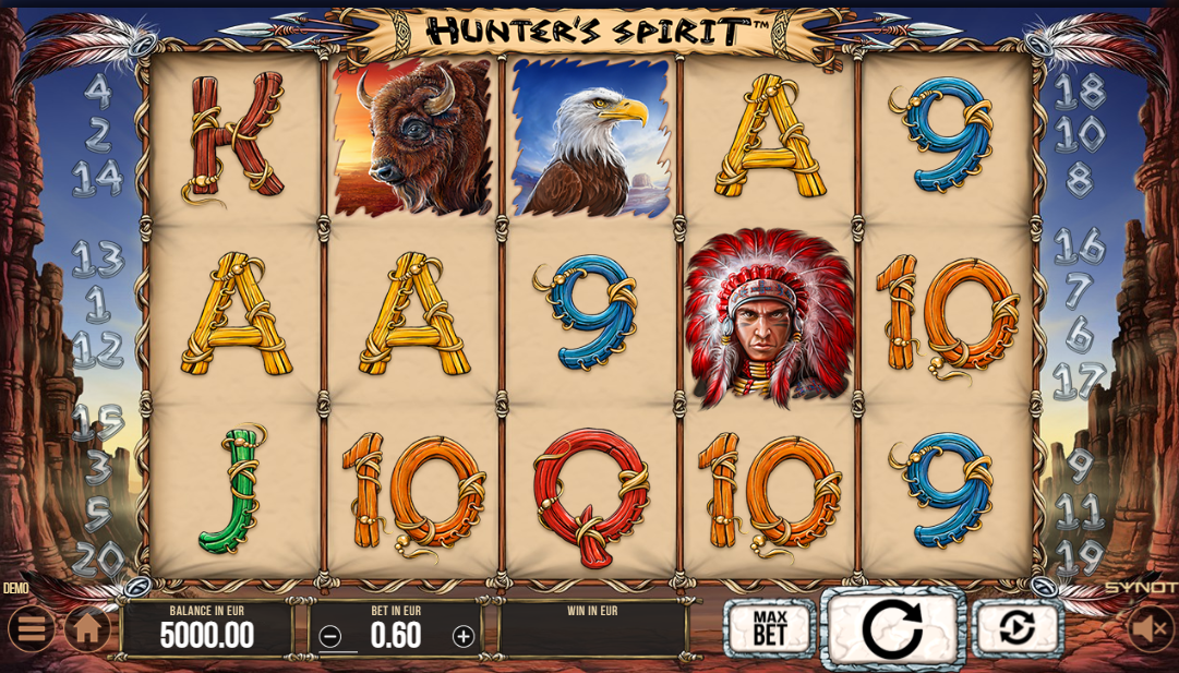 Hunter's Spirit - Slot Vockice Hunter's Spirit